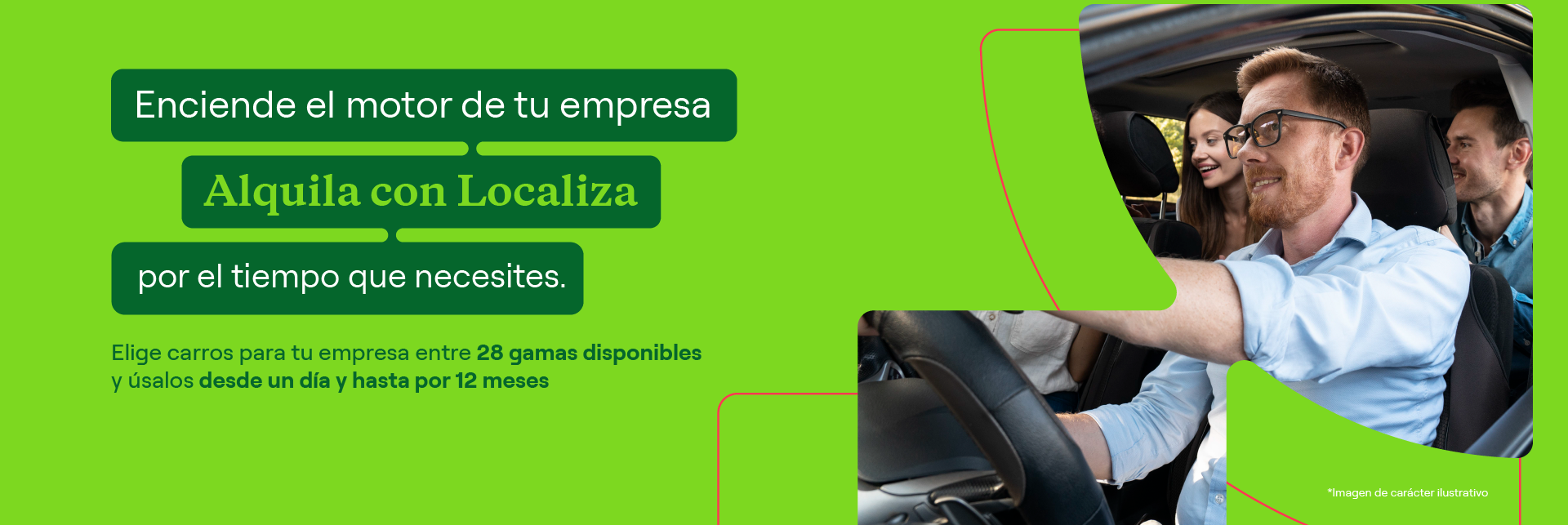 Conoce Localiza alquiler de carros en Colombia | Empresas